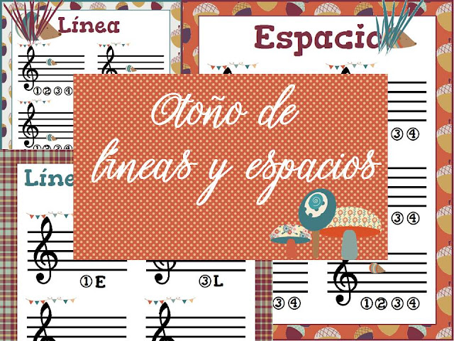 LENGUAJE MUSICAL: líneas y espacios | Music Ideas