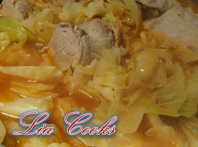 my homemade flavors: ΧΟΙΡΙΝΟ ΜΕ ΛΑΧΑΝΟ