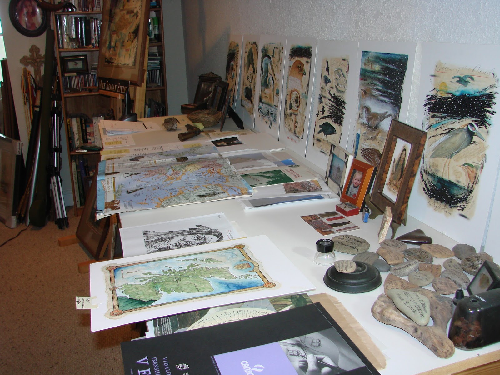 DAVID WASTING PAPER: Mike Reagan - Cartoonist Survey #279