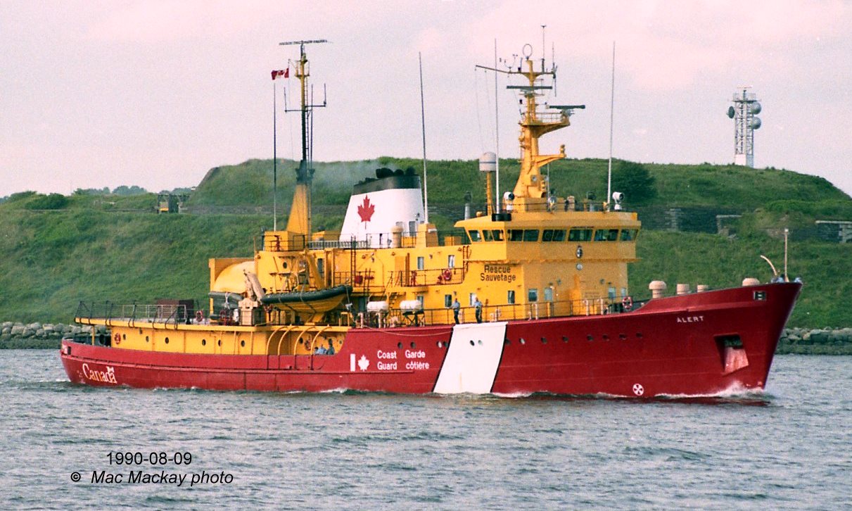 Shipfax: ex CCGS Alert to the breakers