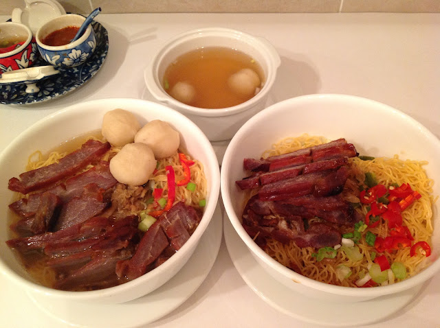 Daisy & Darin: Ba Mee Moo Dang (บะหมี่หมูแดง)/Thai-Style Egg Noodles ...