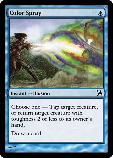 MadOlaf's Magic Cards: Card of the Day - Color Spray