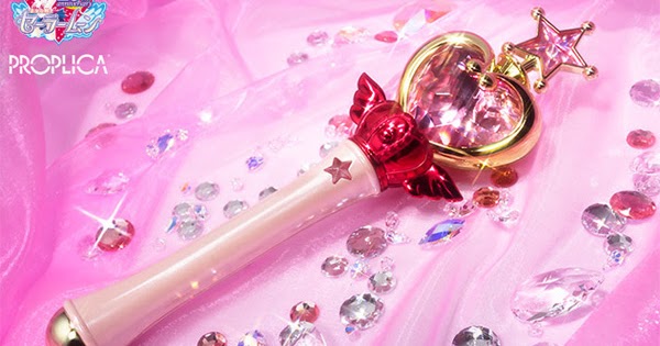 Sailor Moon - Pink Moon Stick PROPLICA (Bandai)