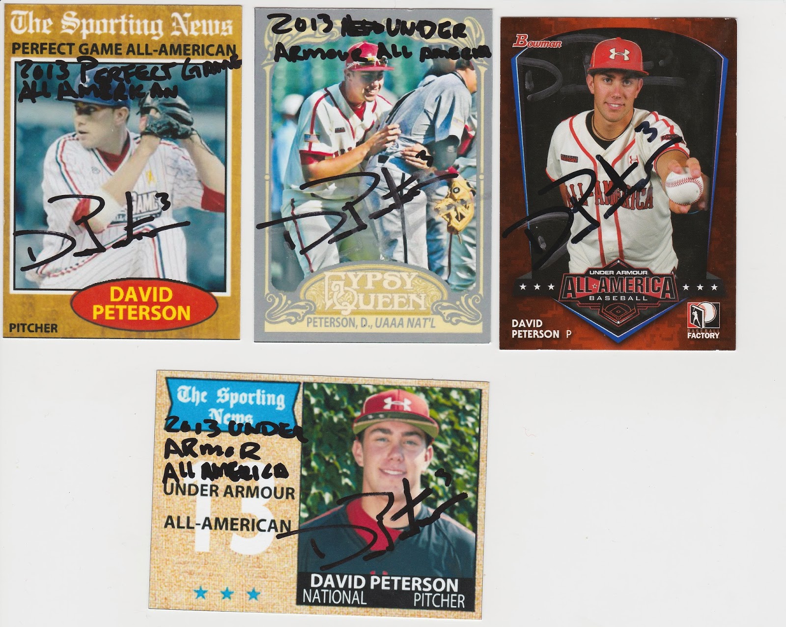 Jackson's Autographs: TTM Success David Peterson