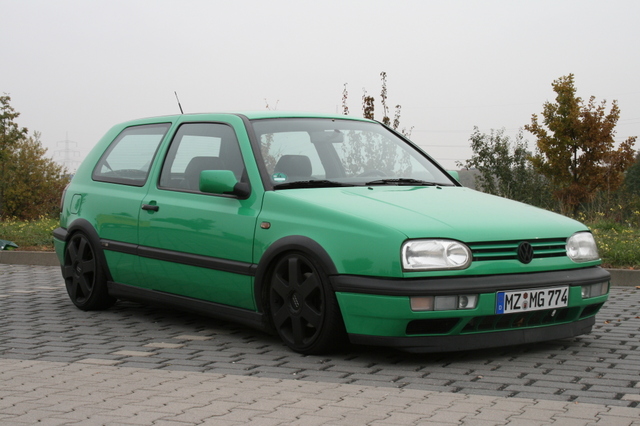 Golf Mk3 Lovelog: Greeeeeen!!Mk3