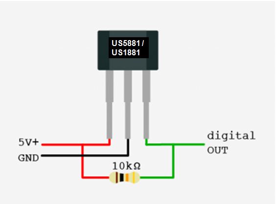 Blog of Wei-Hsiung Huang: How to use a hall effect sensor