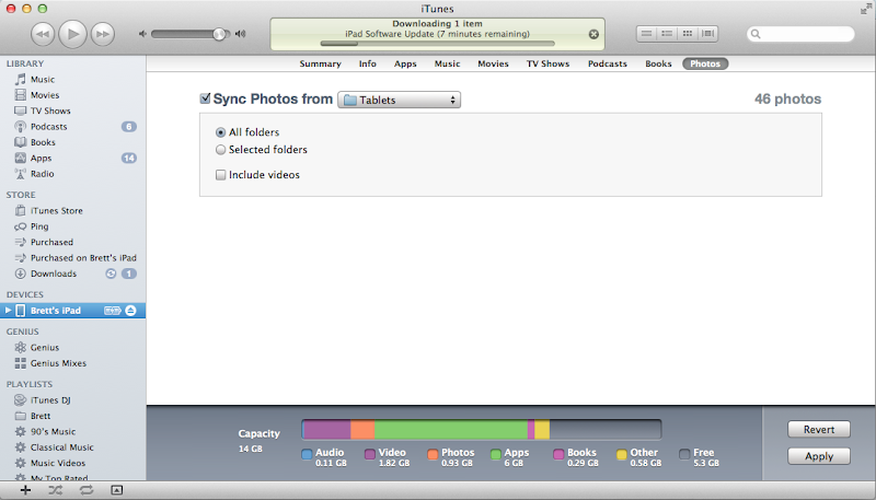 Tablet in a Minute: How to Sync Multiple Photo Albums to Your iPad