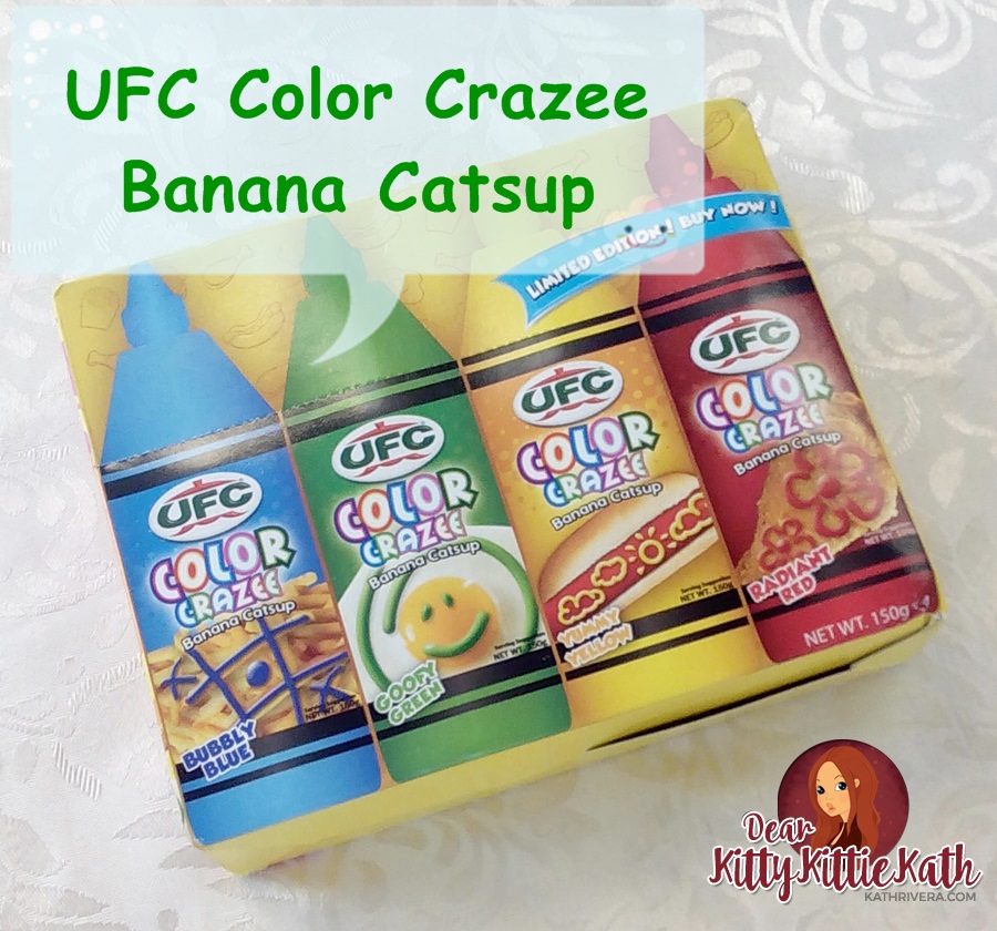 UFC Color Crazee Catsup for More Fun and Colorful Family Meal Time ...