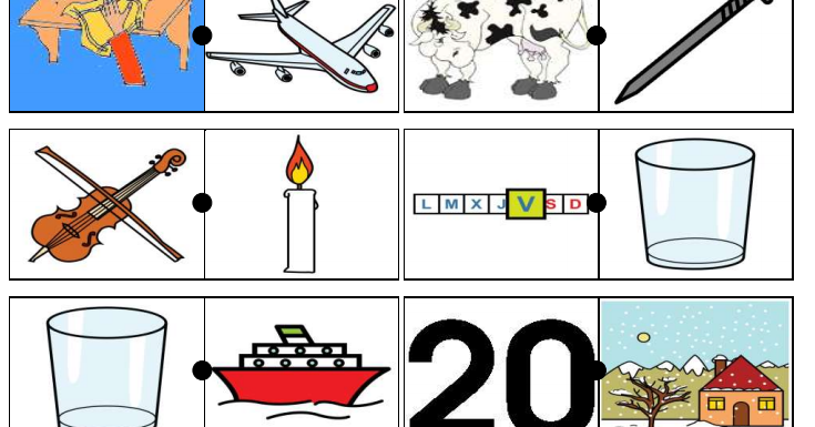 MATERIALS DE LOGOPEDIA: EJERCICIOS DE PAPEL CON PALABRAS DE DOS SÍLABAS ...