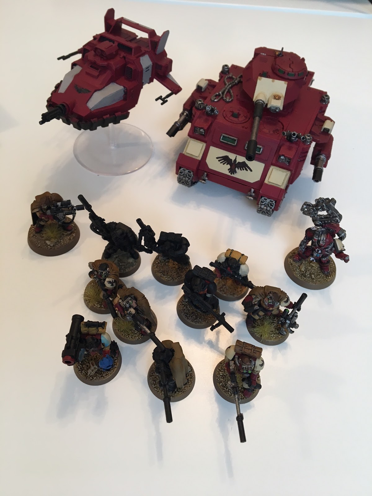 Index Astartes: Blood ravens full army showcase