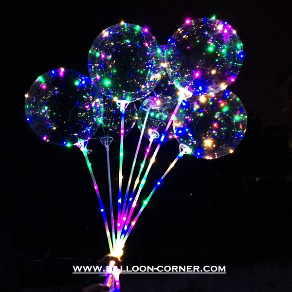 Stik Balon Lampu LED Berkedip