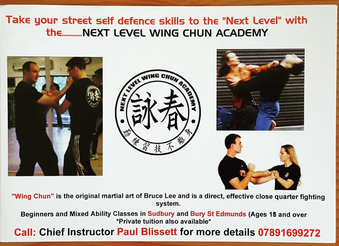 Next Level Wing Chun Academy : Wing Chun Kung Fu sessions in Suffolk UK