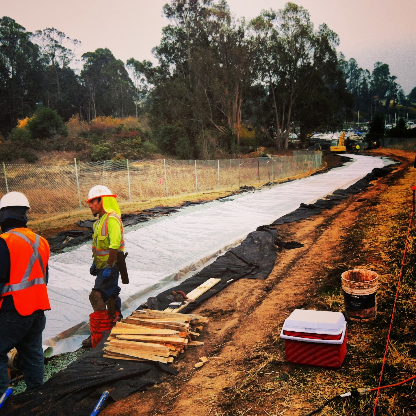 Arana Gulch Multi-Use Trail Project: Construction Activities
