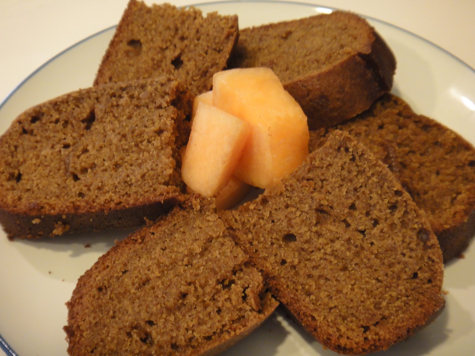 Freeze Your Way Fit: Clean Eating Cantaloupe Bread