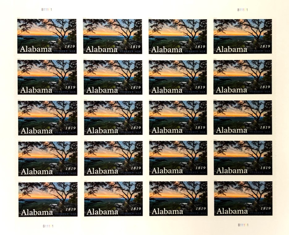 Alabama Yesterdays: Alabama's Bicentennial Stamp