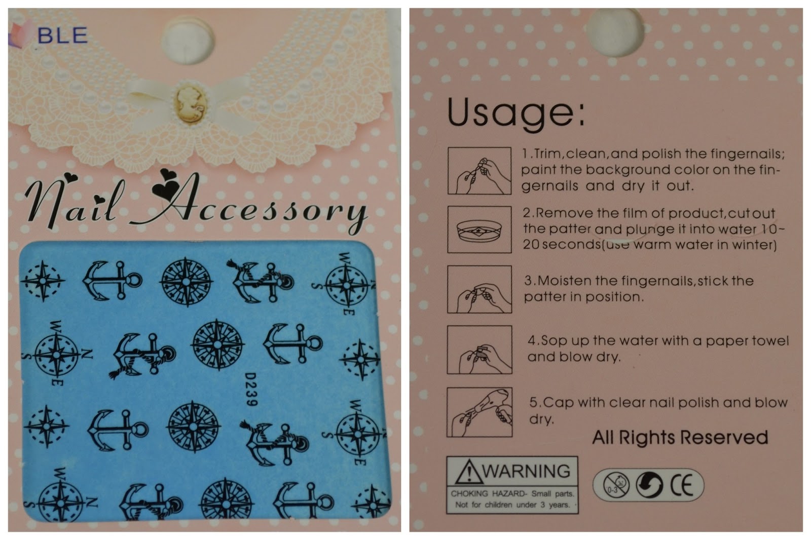 The Manicured Amateur: Nautical Nail Art featuring Born Pretty Store ...