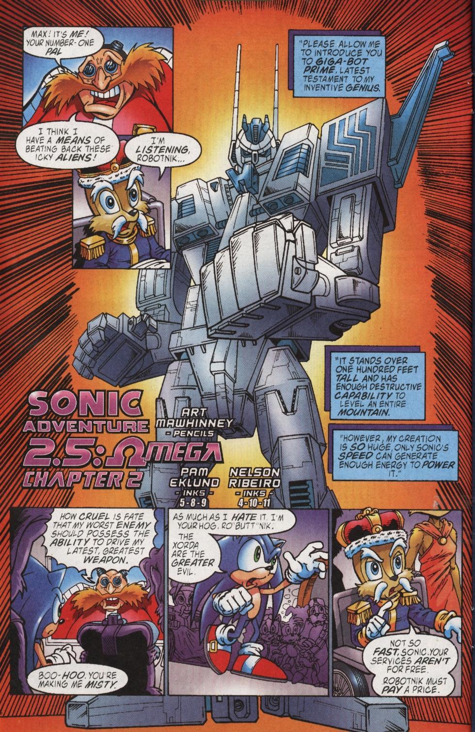 User blog:Maverick Zero X/Archie Sonic rewrite | Character Stats and ...