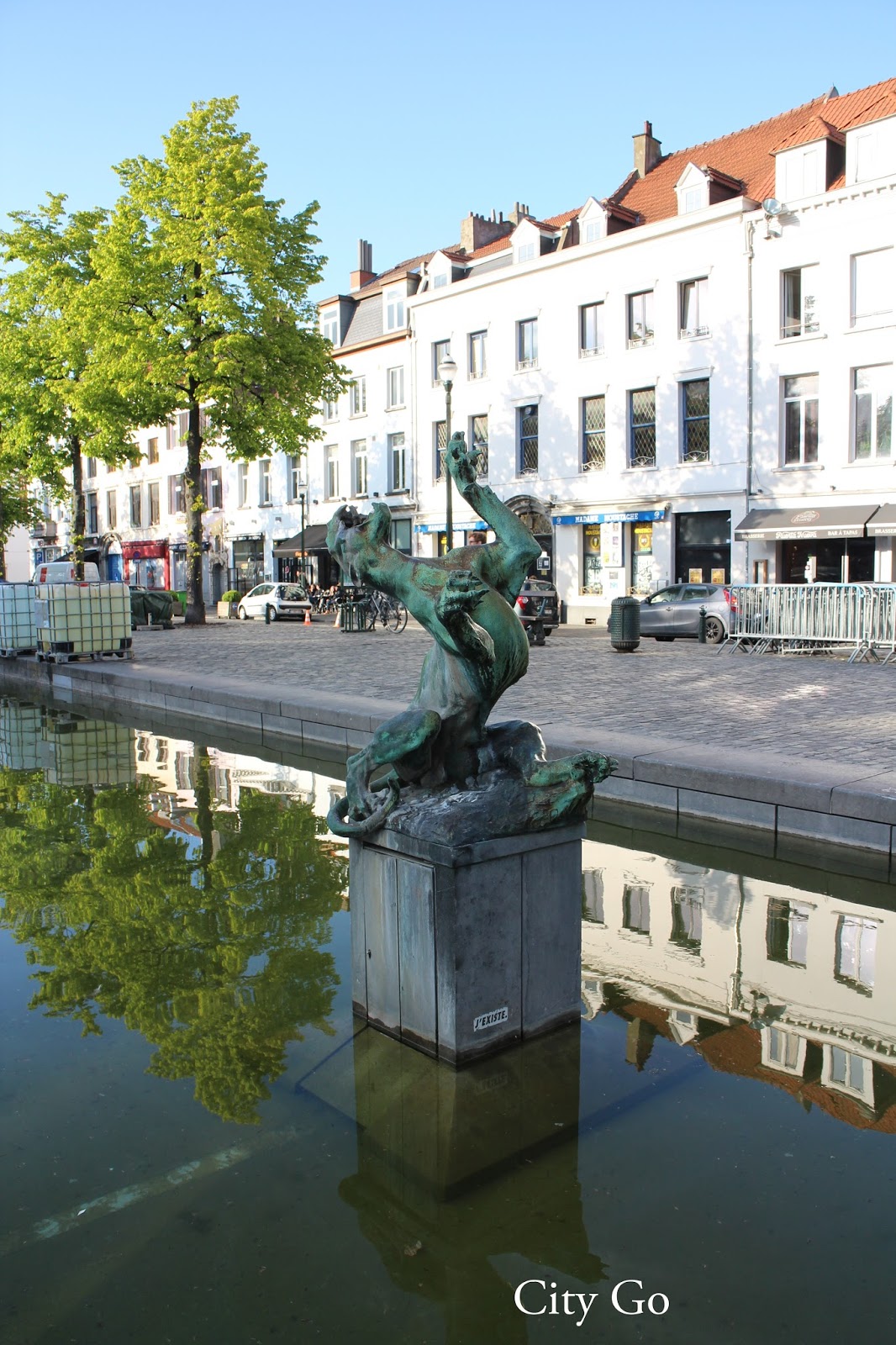 Place Sainte-Catherine, Brussels, Belgium