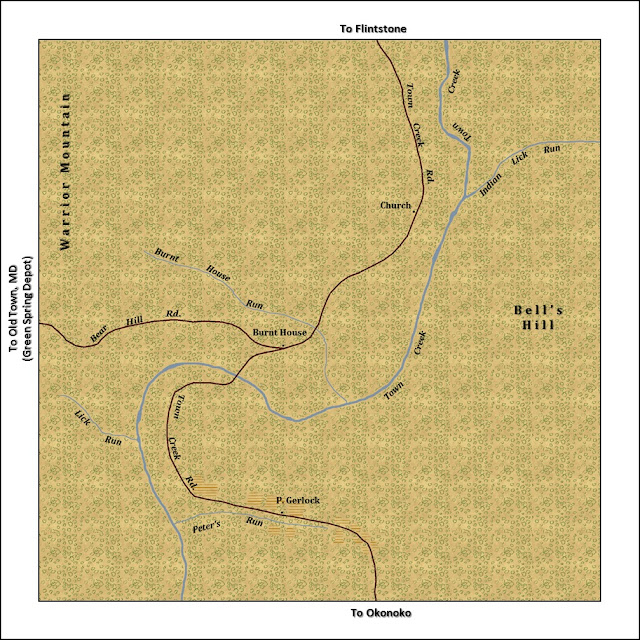 THE WINTER WAR (January 1862) Command Simulation: Locality Maps