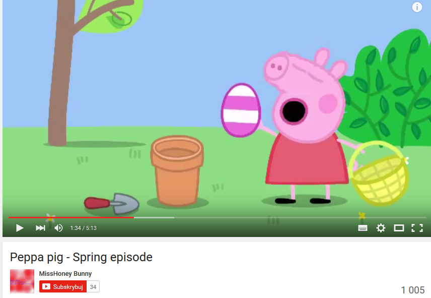 Kreatywne nauczanie języków obcych. : EASTER TIME with PEPPA PIG - cz. V