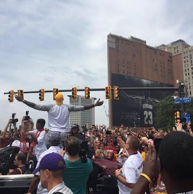 Cleveland celebrates Cavaliers with huge NBA victory parade (photos)