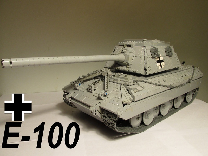 Tommy Styrvoky's MOCs: E-100 super heavy tank