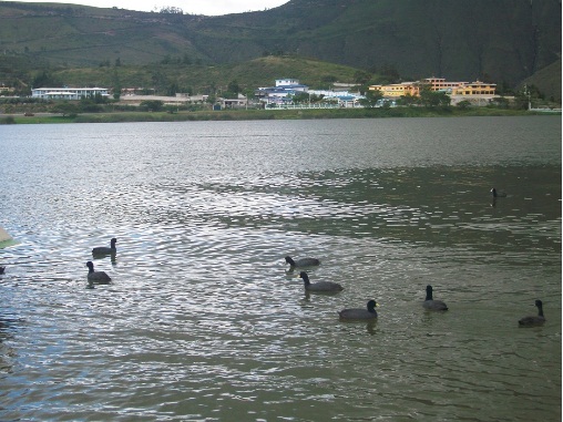 Turismo y aventura en la laguna de Yahuarcocha