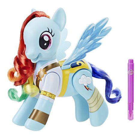 MLP MLP The Movie Walmart Flip & Whirl Pirate Rainbow Dash G4 ...