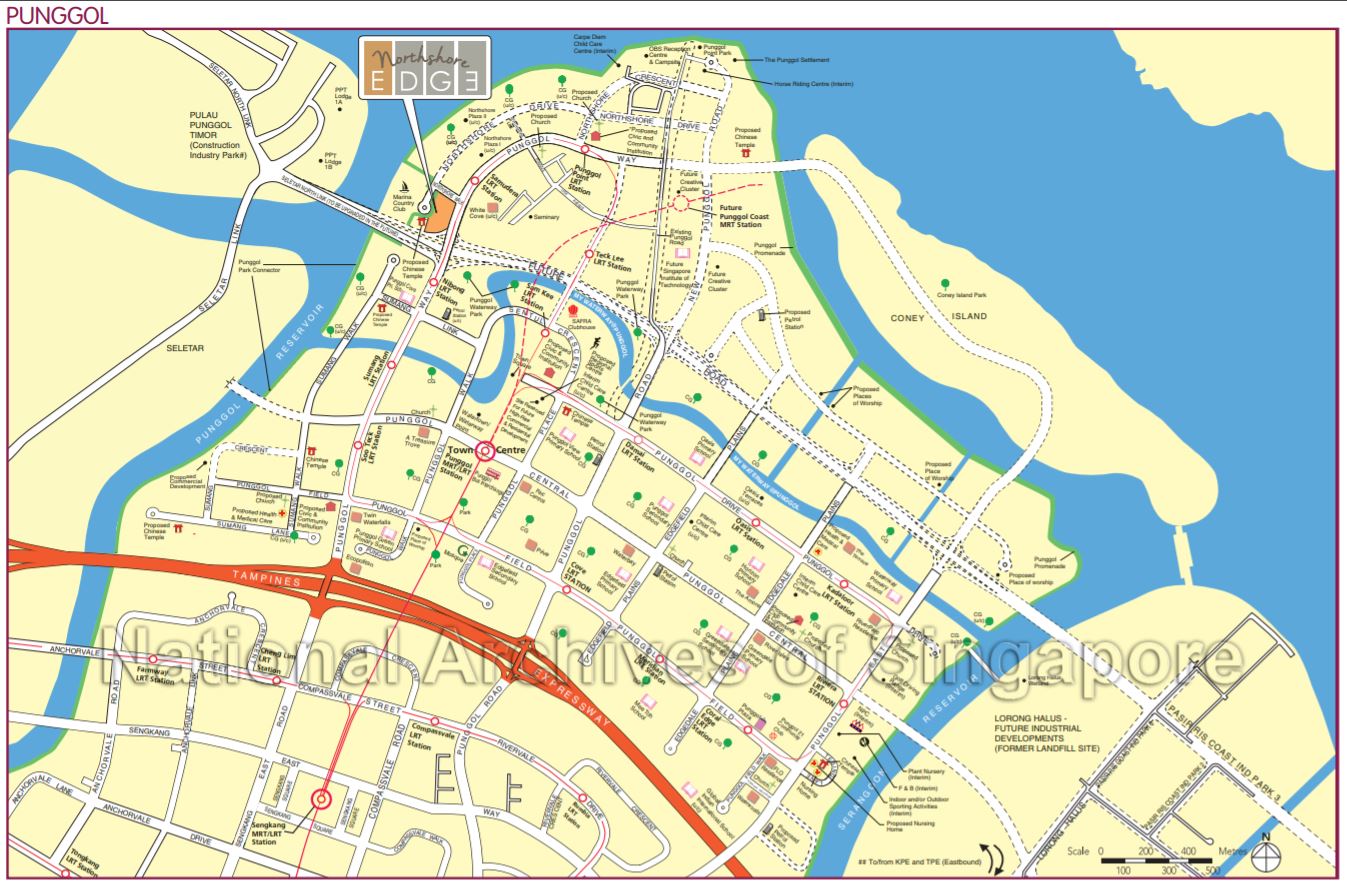 Daniel Choy: Punggol Town Map