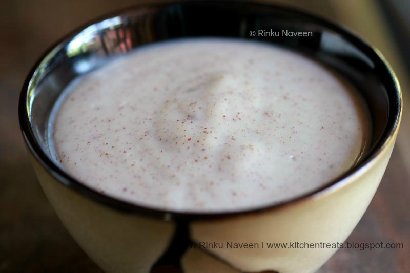 My Food Treats: Muthari Kurukku / Ragi (Finger Millet) Porridge