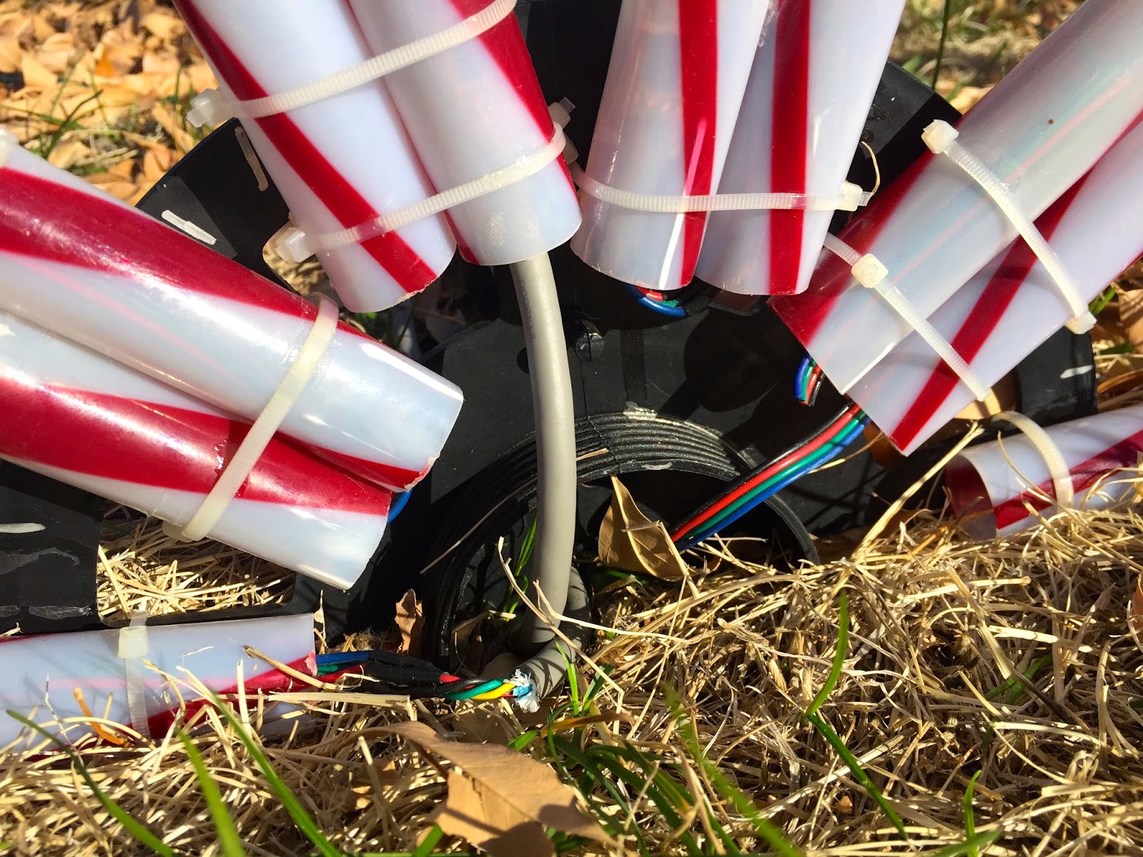 Blog of Edward Czajka: Candy Cane Pixel Arches