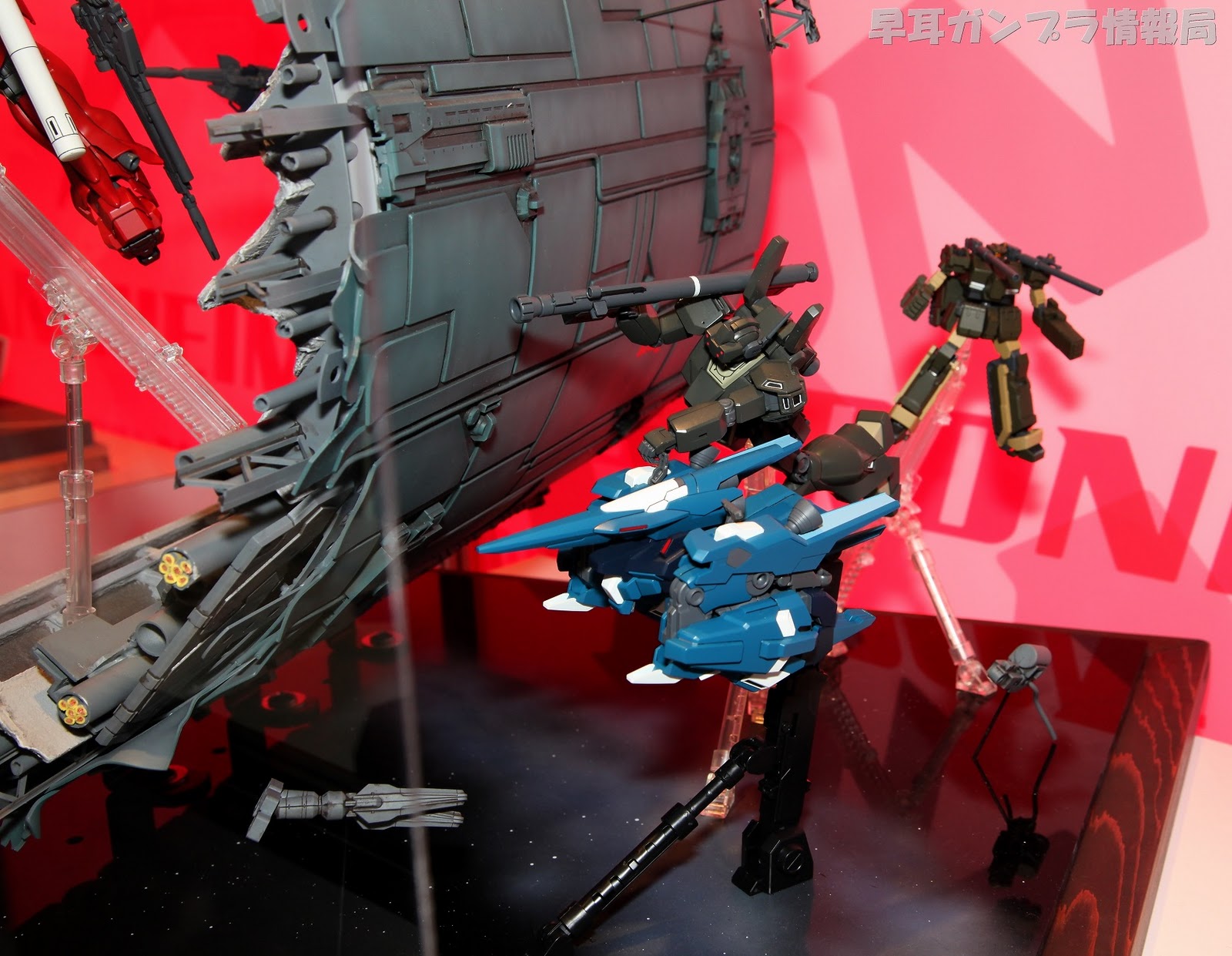 GUNDAM GUY: Gundam UC Diorama Display - Large Images From Gunpla Expo ...