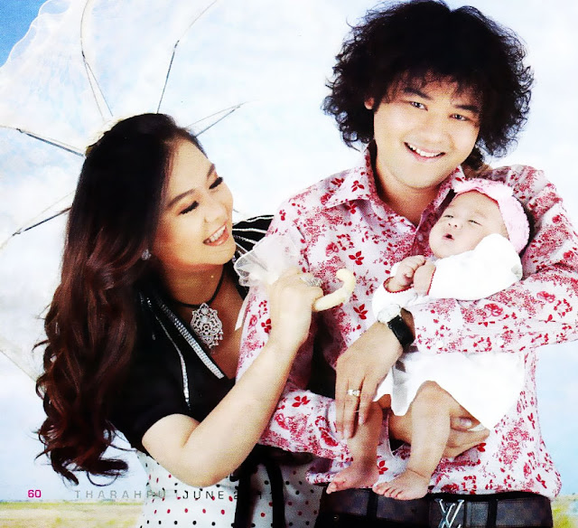 Htet Htet Moe Oo + Zu Myat Htet's Happy Family Photos | Myanmar ...