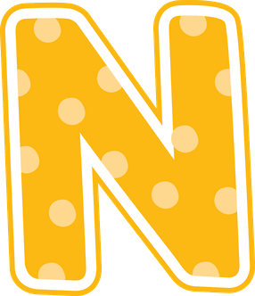 Abecedario de Colores con Lunares. Colored Alphabet with Polca Dots ...