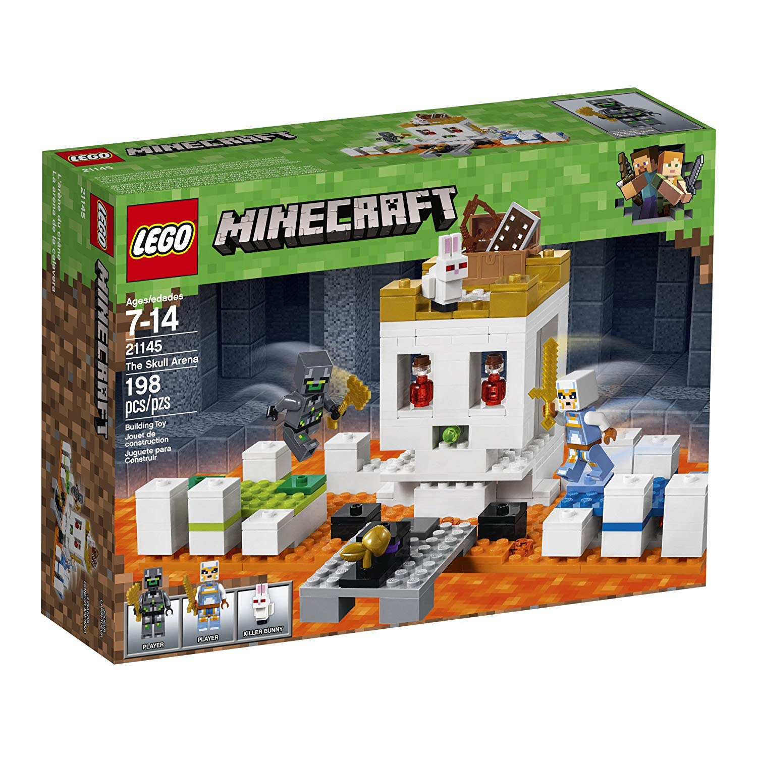 Minecraft The Skull Arena Lego Sets | Minecraft Merch