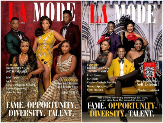 Ese, Uriel, Cocoice, Soma and Bassey Stuns As They Cover The La Mode ...