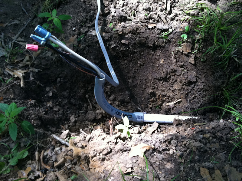 My Texas Round House: Irrigation - Lake Pump Installation