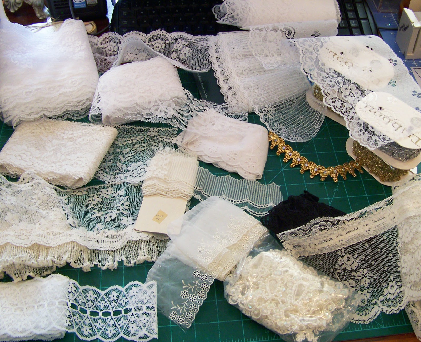The Scrapper's Boutique: Lace and Trims