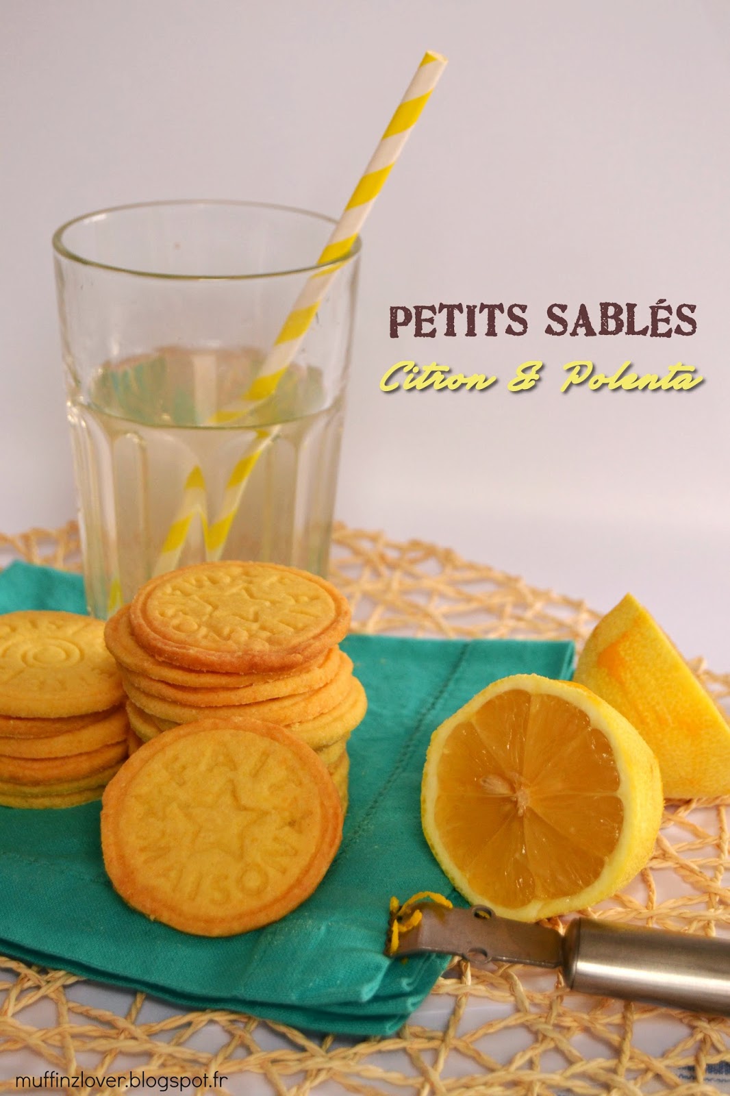 Ma nouvelle vie... en Picardie !: Only Lyon - Recette Sablés Citron-Polenta