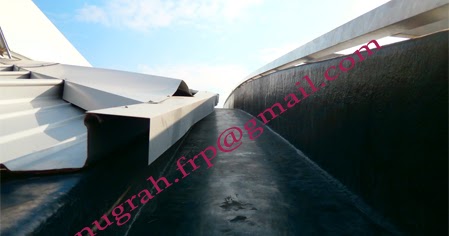 anugrah fibre indonesia: Gutter FRP / Talang
