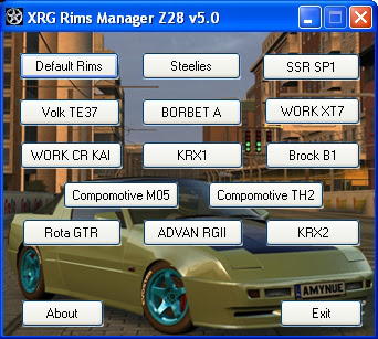 √ LFS Z28 Rims Manager Z28 v5.0 İndir - LFS Mods Türkiye