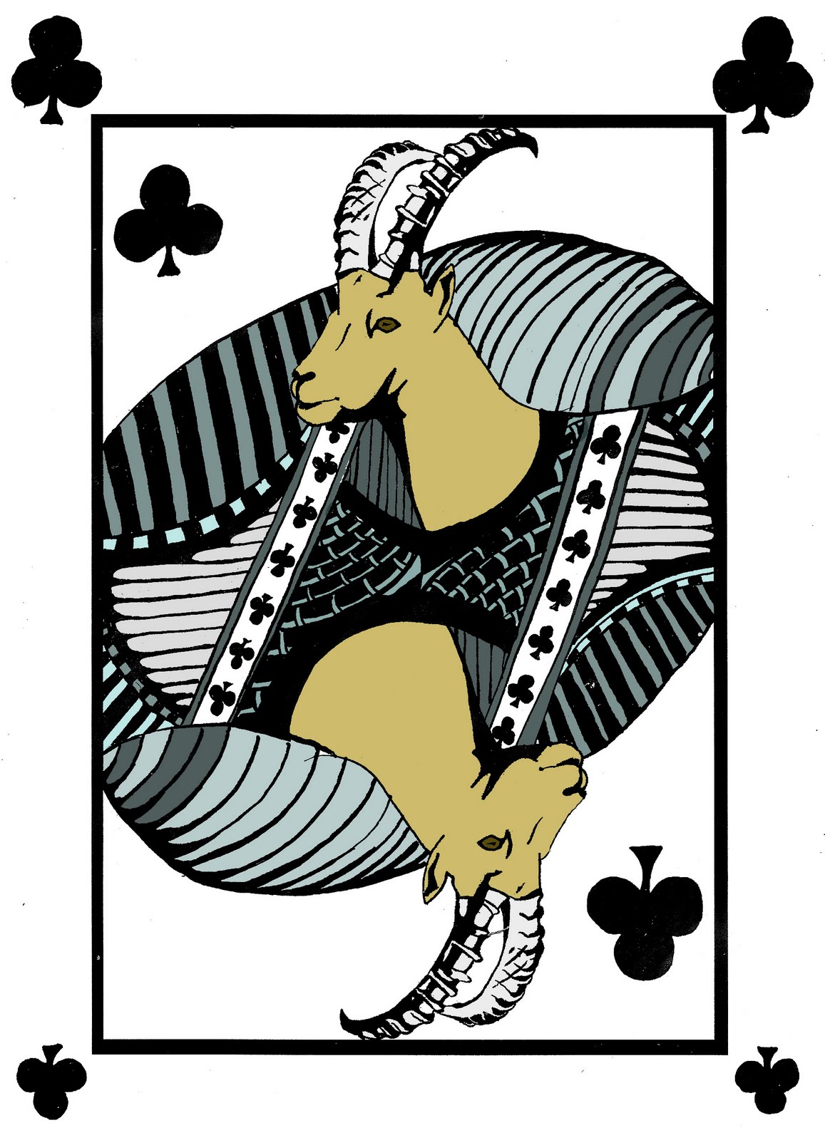 Sabella Tsiopani: Animal Playing Cards