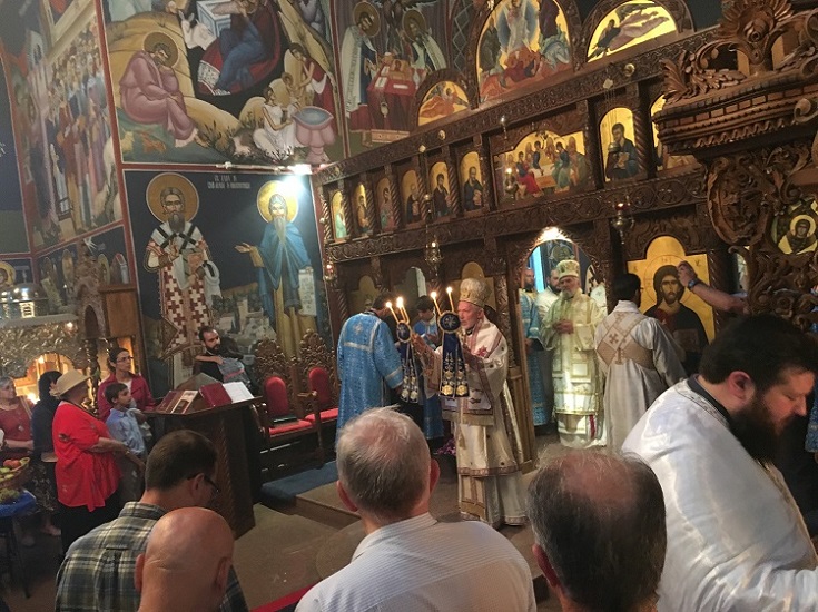 KAROUSOS ART CRITICS: Visit to the Holy Transfiguration Serbian ...