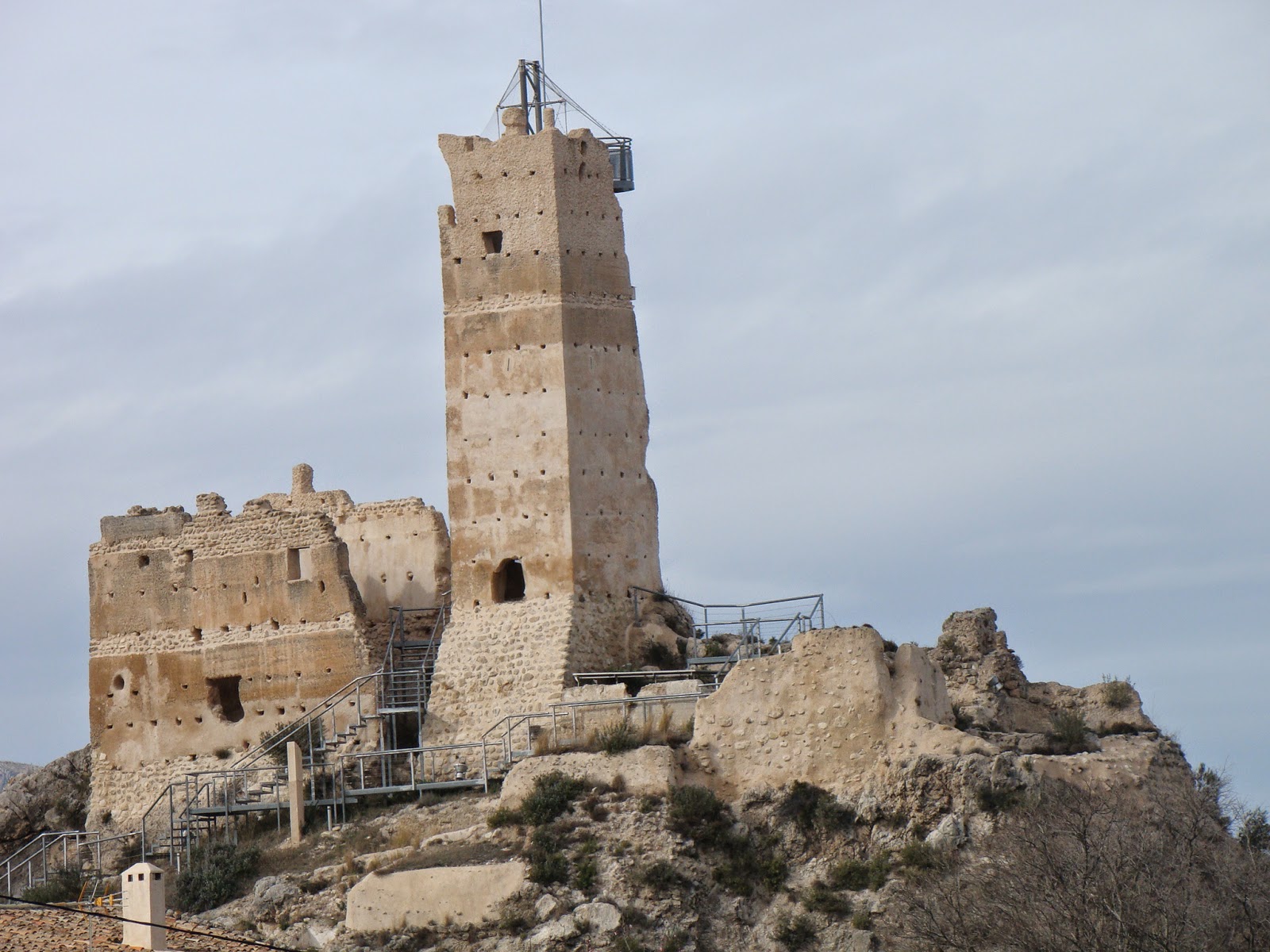 Castillos Españoles: CASTILLO DE PENELLES - COCENTAINA - ALICANTE