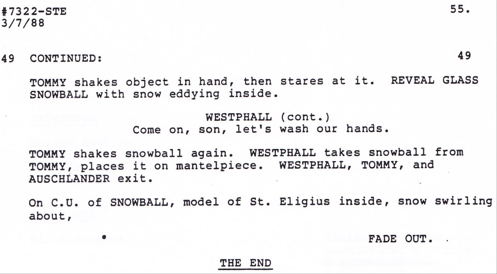 Papergreat: The 29th anniversary of the first episode of St. Elsewhere