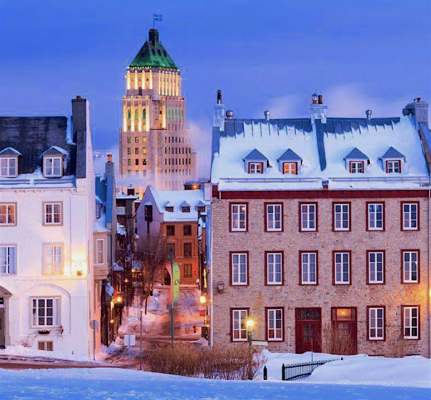 Jack aime/Jack n'aime pas: Vue hivernale de l'Édifice Price de Québec