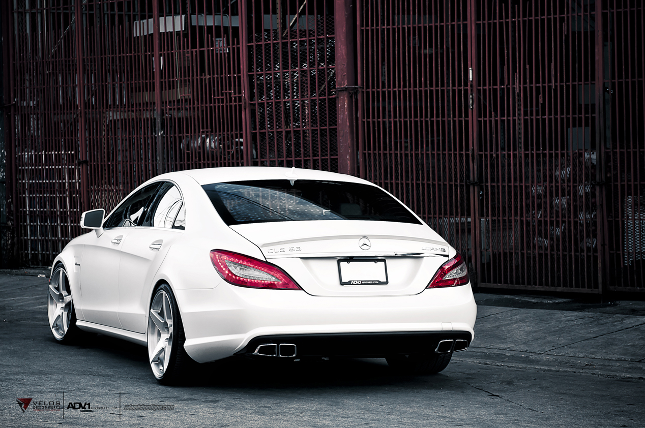 Mercedes CLS63 AMG W218 on ADV1 wheels | BENZTUNING