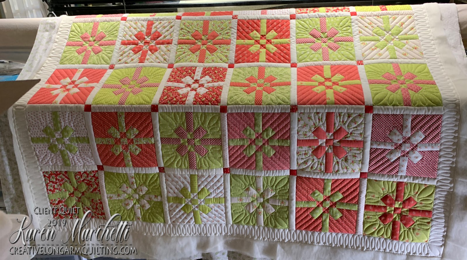 Creative Longarm Quilting by Karen Marchetti: Rosamond's All Wrapped Up ...