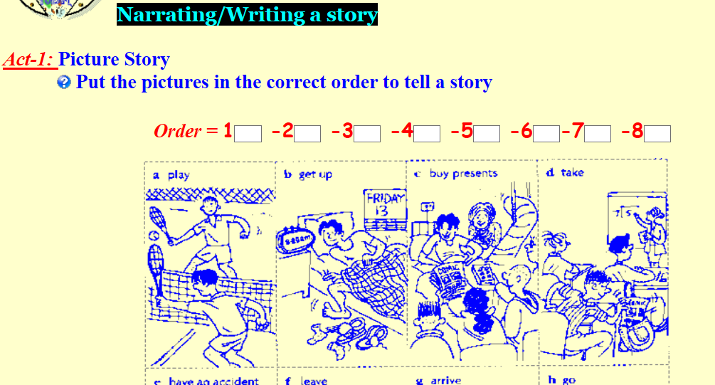 APENSARYAJUGAR: PAST SIMPLE NARRATING A STORY