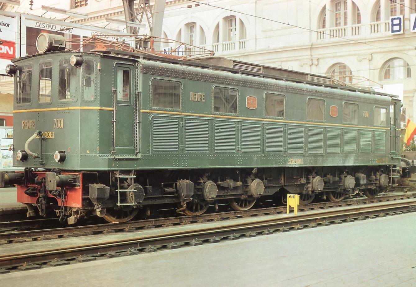 Rails sense fronteres: Locomotores sèrie 7000 NORTE (Renfe 270)